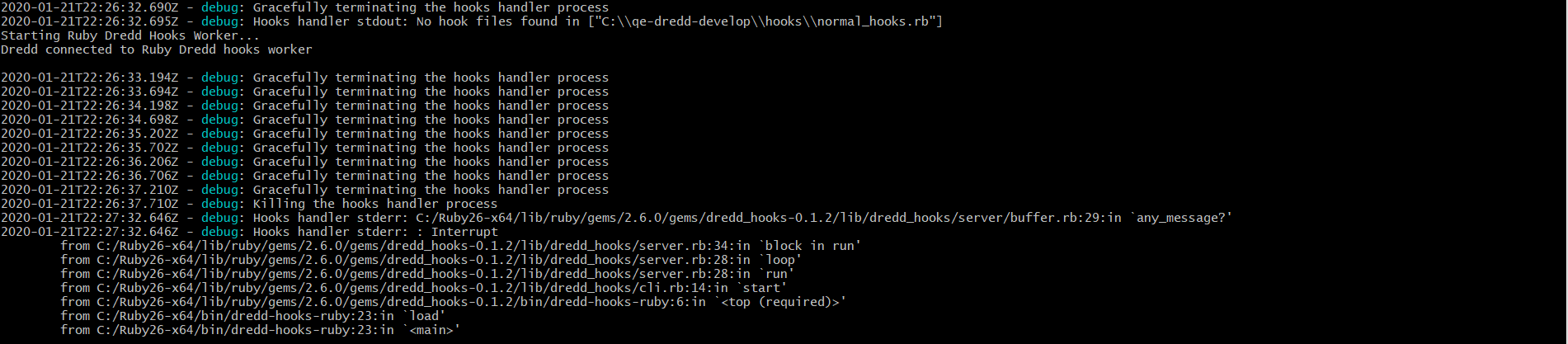 Dredd with Ruby is not running on Windows · Issue #1649 · apiaryio ...