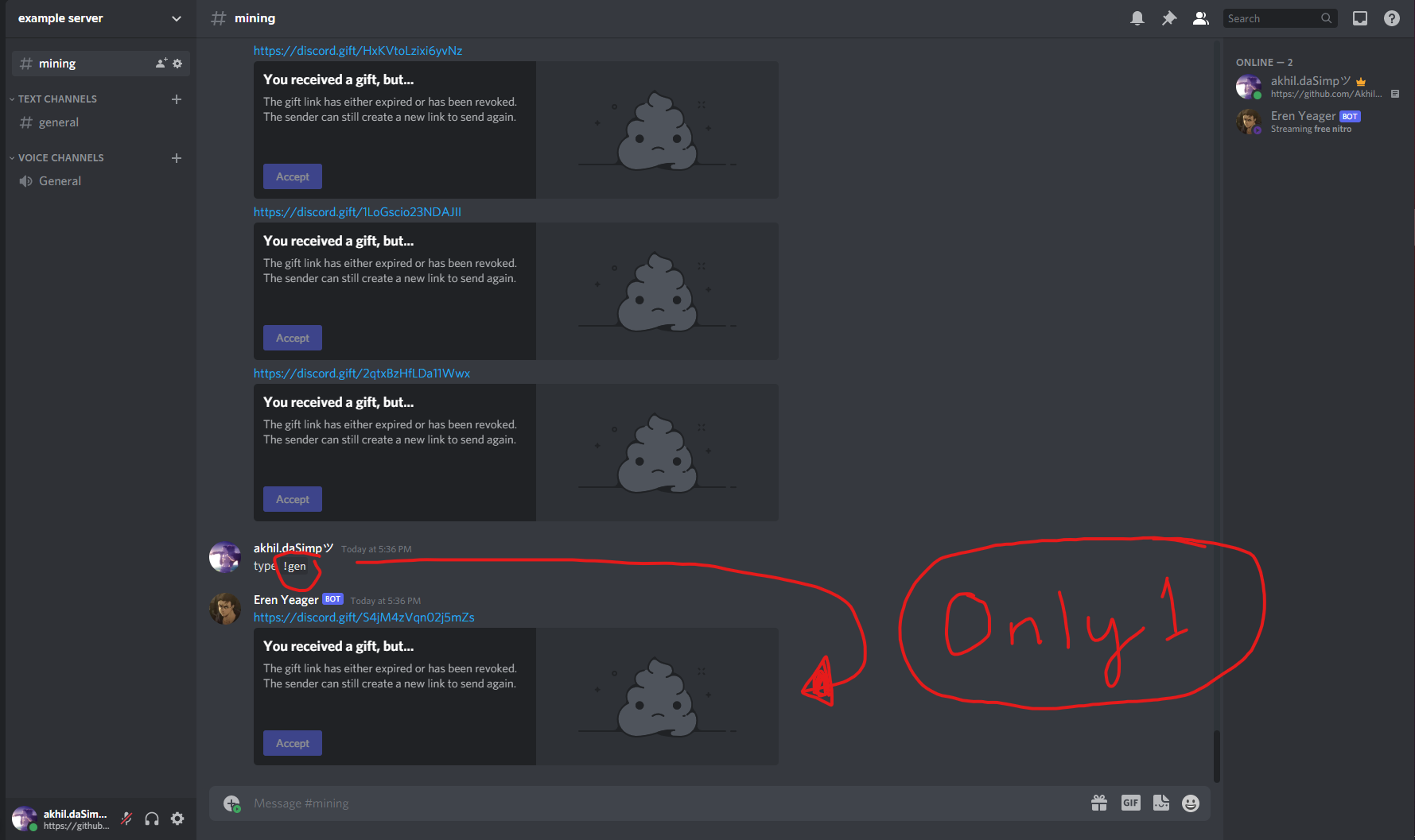 GitHub - Akhildotexe/Nitro-Generator: the Nitro Generator everyone wants