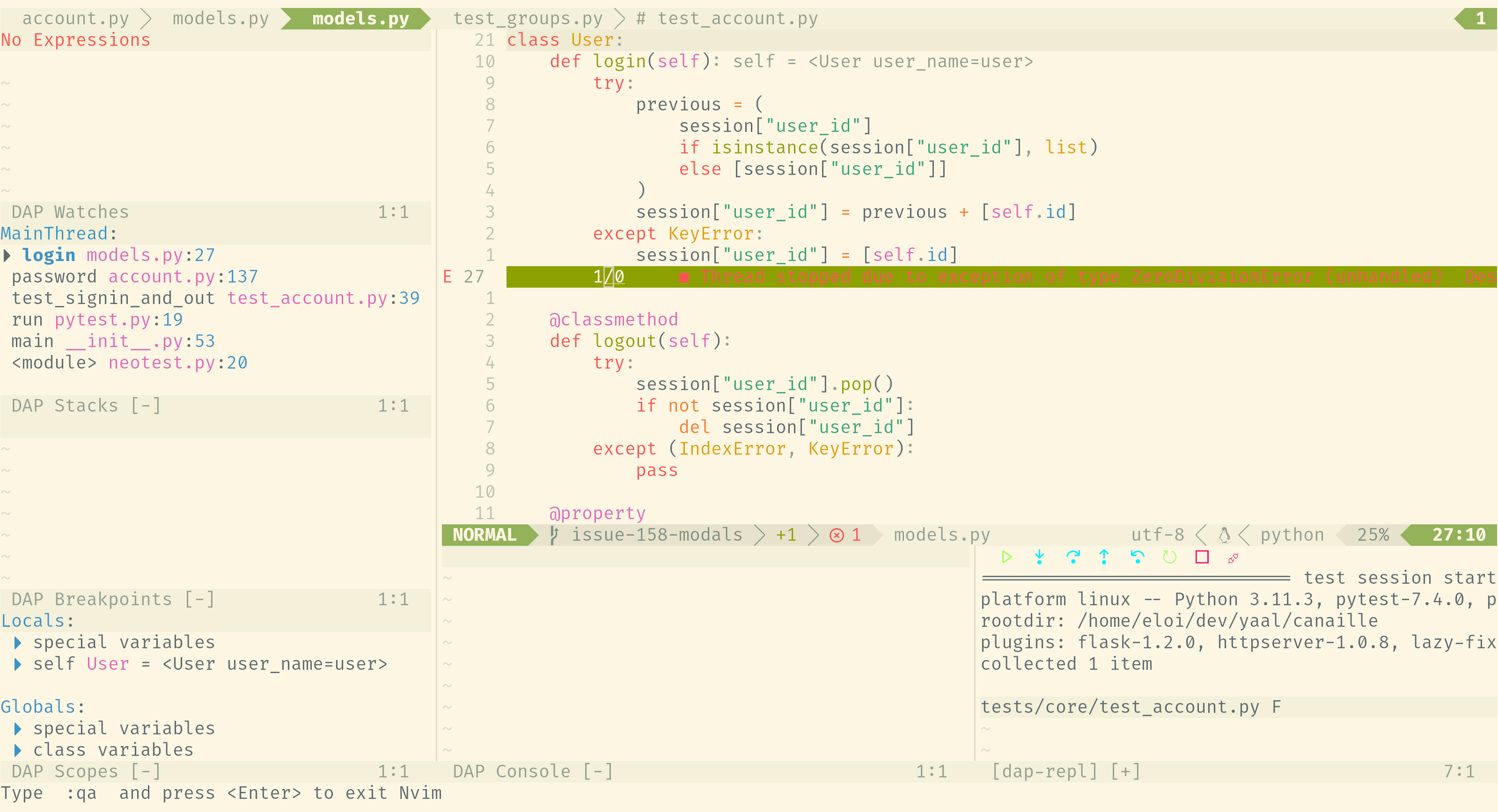 dap strategy: empty console and noise in the repl · Issue #50 · nvim ... dap strategy: empty console and noise in the repl · Issue #50 · nvim ...