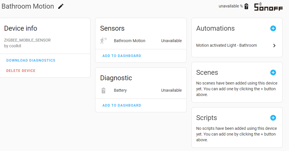 Some Zigbee devices connected to ZBBridge stopped working · Issue #825 · AlexxIT/SonoffLAN · GitHub
