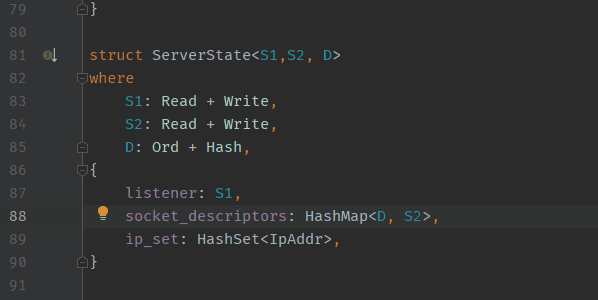 Auto indent insertion for struct is not working properly · Issue #7319 · intellij-rust/intellij ...