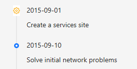 Timeline: 给设置的 dot 设置一个自定义图标时，图标后面会有一个白色的背景 · ant-design ant-design ...