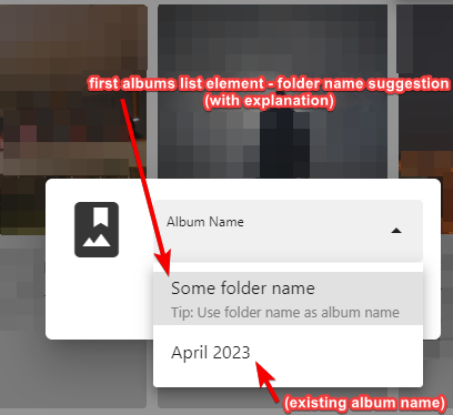 Albums: suggest folder name as album name when creating album from folder · Issue #3348 ...