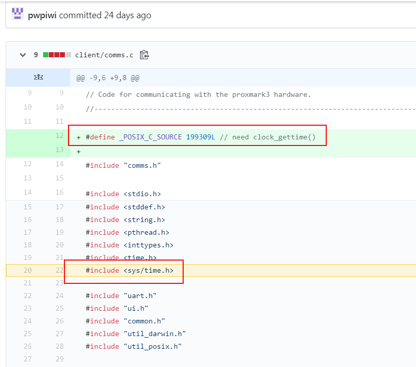 proxmark on ubuntu 18.04 64bit error by CLOCK_REALTIME · Issue #924 · Proxmark/proxmark3 · GitHub