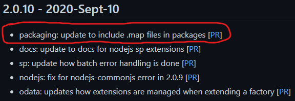 Warnings using PnPJS V2 (^2.11.0) targeting SPFx 1.4.1 (SharePoint 2019) · Issue #1965 · pnp ...