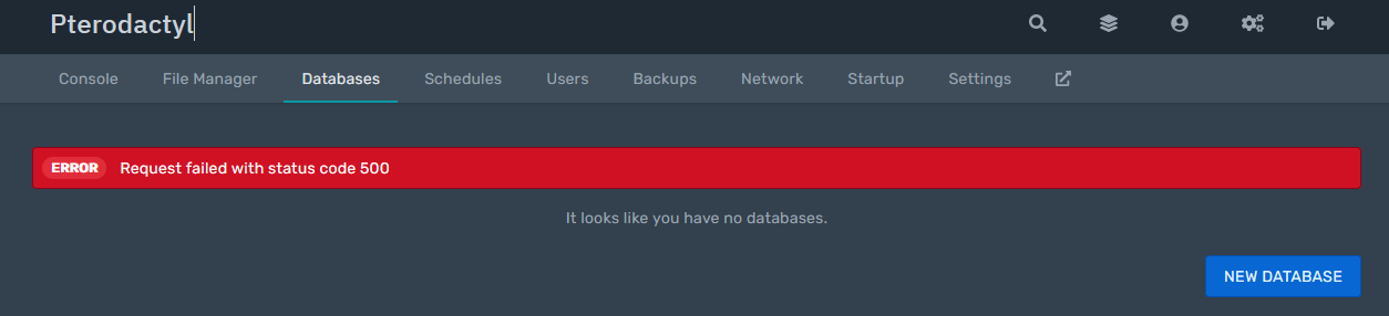 500 error on some pages · Issue #1661 · pterodactyl/panel · GitHub