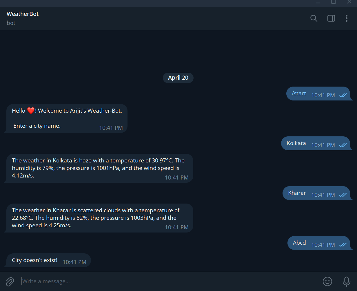 GitHub - arijit69-web/Weather-Telegram-Bot: This Telegram bot provides up-to-date weather ...