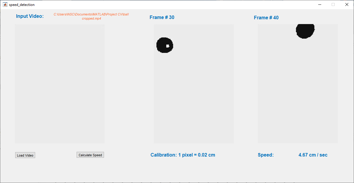 GitHub - Muhammad-Shayan-Haider/object-speed-detection: Matlab code to ...