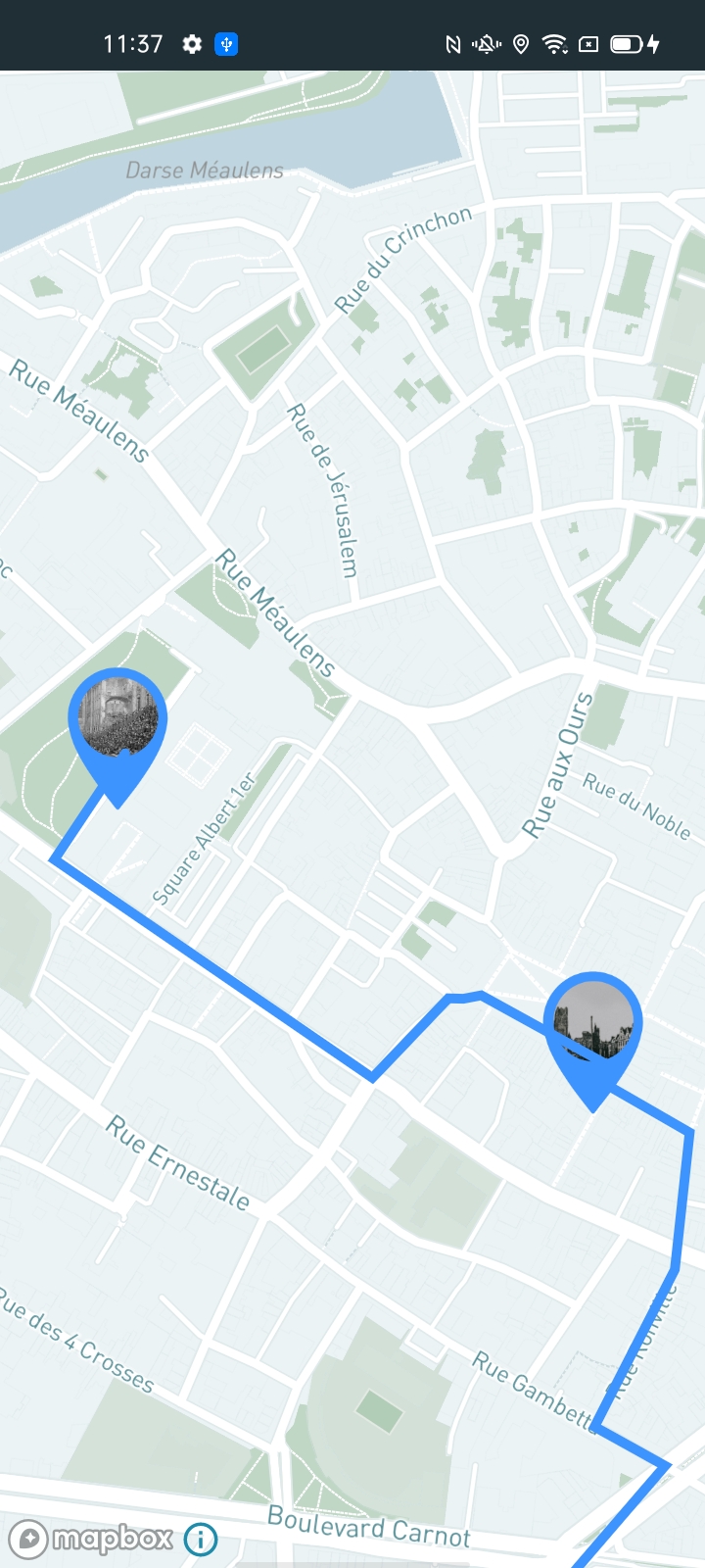 ShapeSource and LineLayer doesn't draw itinary on IOS device · Issue #1732 · rnmapbox/maps · GitHub