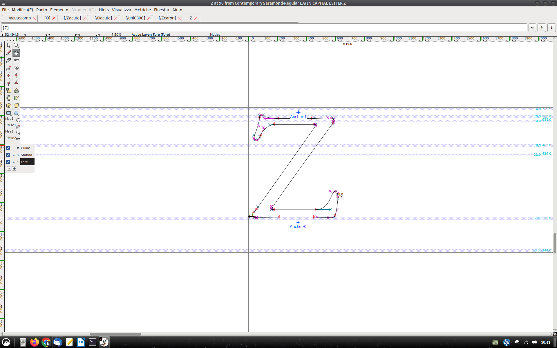 Incorrect behavior of some anchors · Issue #5184 · fontforge/fontforge · GitHub