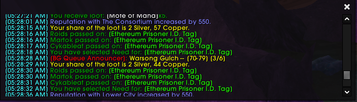 Loot not rolled and distributed. · Issue #5282 · chromiecraft/chromiecraft · GitHub