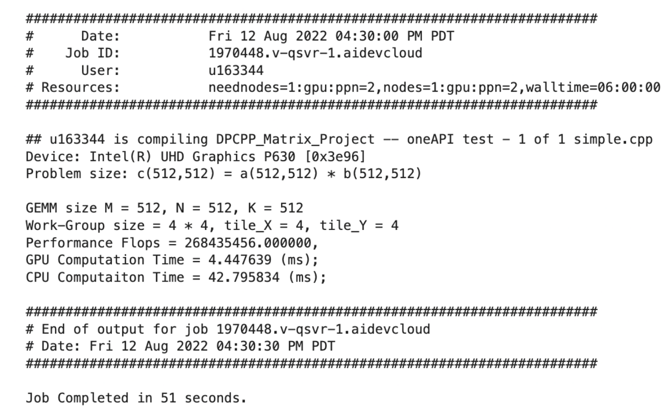 GitHub - kevinknow/OneAPI_Matrix_acceleration