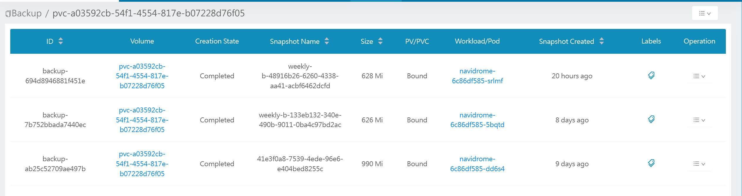 [BUG] Restoring backup fails when validating volume spec · Issue #5325 · longhorn/longhorn · GitHub