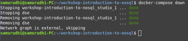 [HW] Dhinesh Sundararaj · Issue #6 · datastaxdevs/workshop-introduction-to-nosql · GitHub
