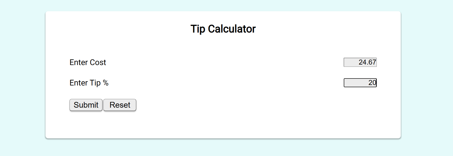 GitHub - jdleecruz/TipCalculator: Application to easily determine how much to pay based on ...