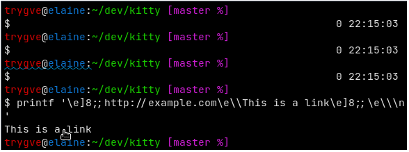 Hyperlinks don't work in scrollback · Issue #2969 · kovidgoyal/kitty · GitHub