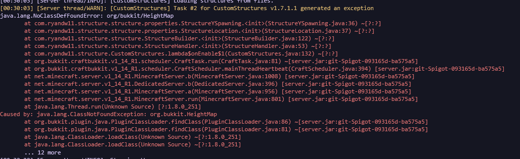 Error Onload 1.14.4 · Issue #141 · ryandw11/CustomStructures · GitHub