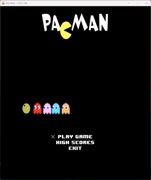 Github Danielcaz2200 Pacman Cpsc 386 Unfinished Remake Of The Classic Pacman Game Developed