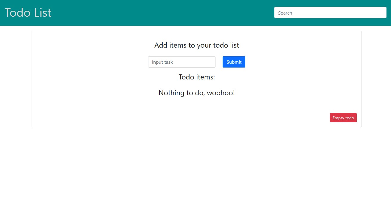 GitHub - danielcaz2200/TodoList: A todolist using vanilla JS and bootstrap 5