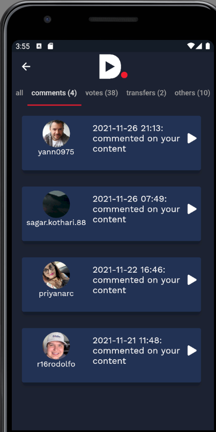 separate panels for notifications (easily find comments/boost incoming comment visibility ...