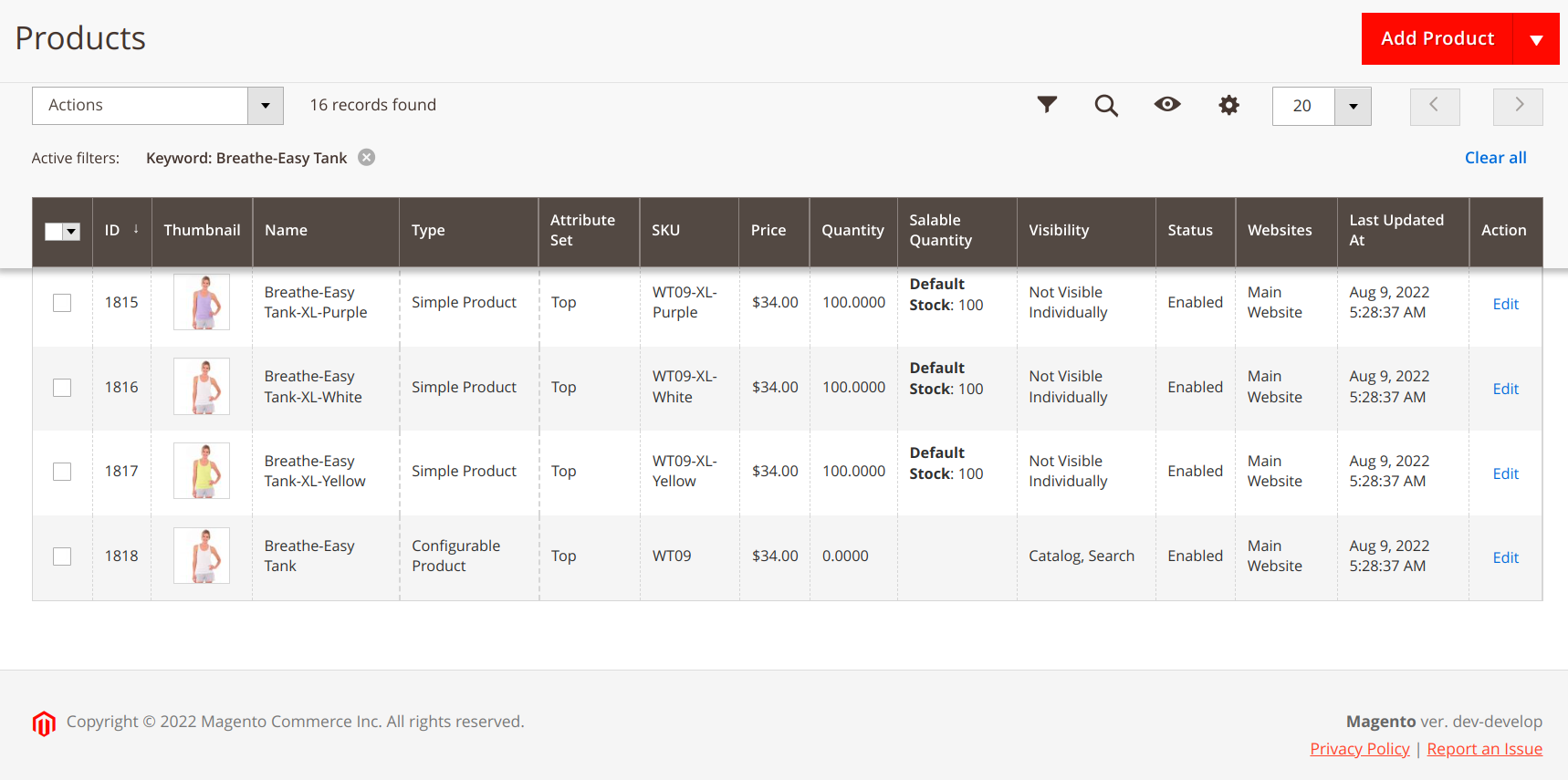 Catalog Shown As Out Of Stock If Showofstockoption Enabled · Issue 35898 · Magentomagento2 