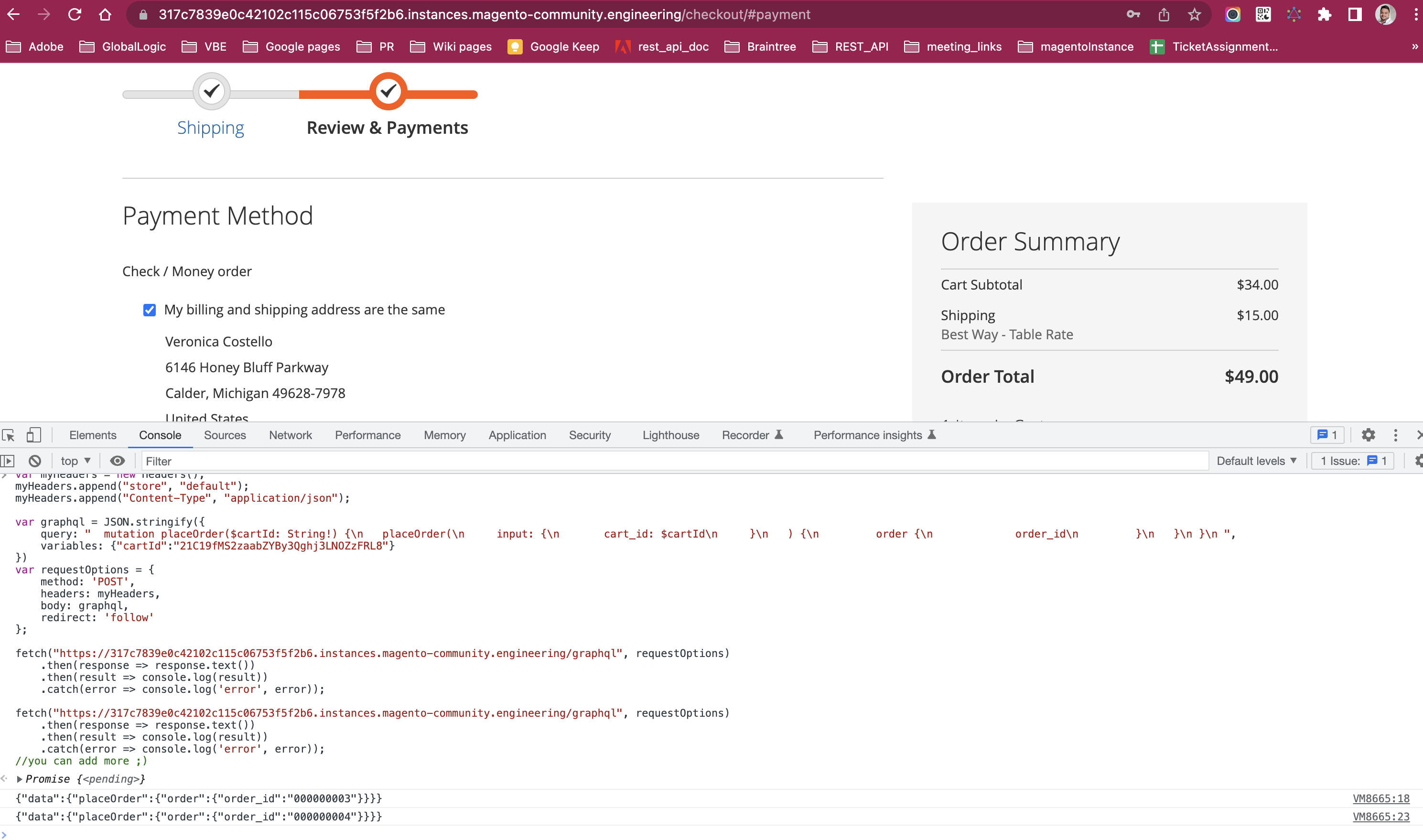 Headless/API/GraphQL operations are not locked (order can be placed twice) · Issue #36417 ...