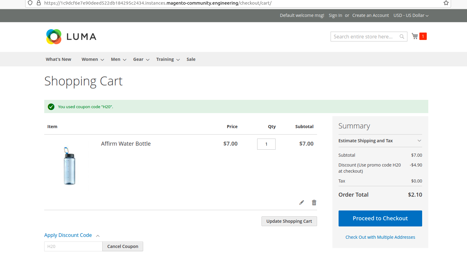 Applied Coupon Message missing · Issue #35152 · magento/magento2 · GitHub