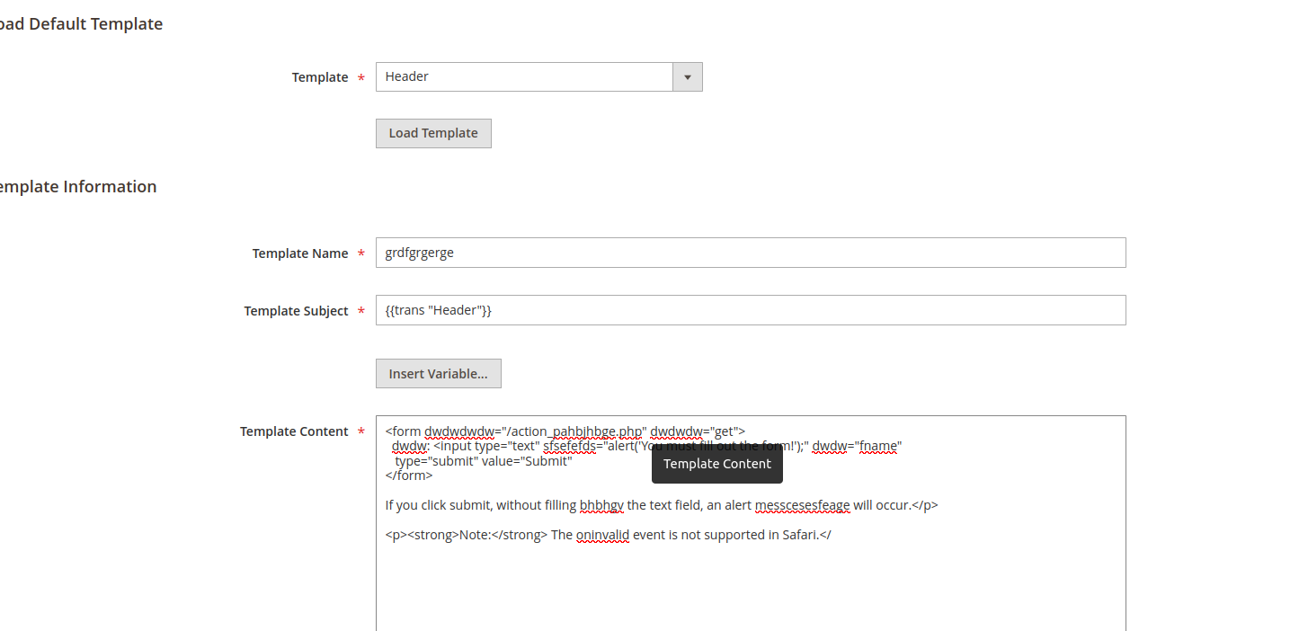 Email preview is blank (silently fails when provided with not valid HTML) · Issue #37337 ...