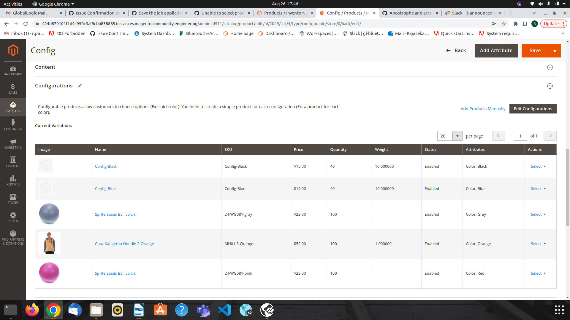 Unable to select products to associate with a configurable product · Issue #36014 · magento ...