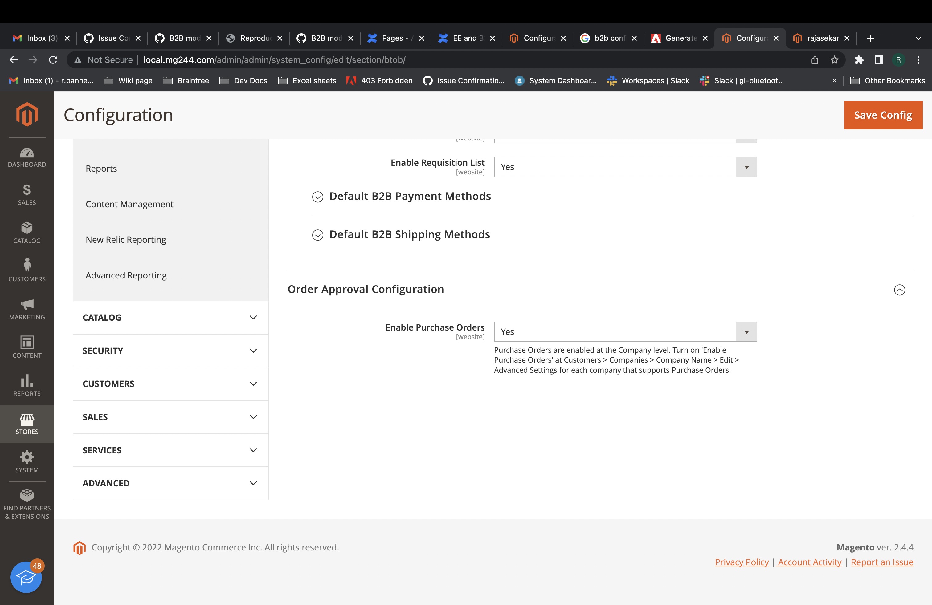 B2B module in ECE - Purchase order module - Company admin not able to place the order. · Issue ...