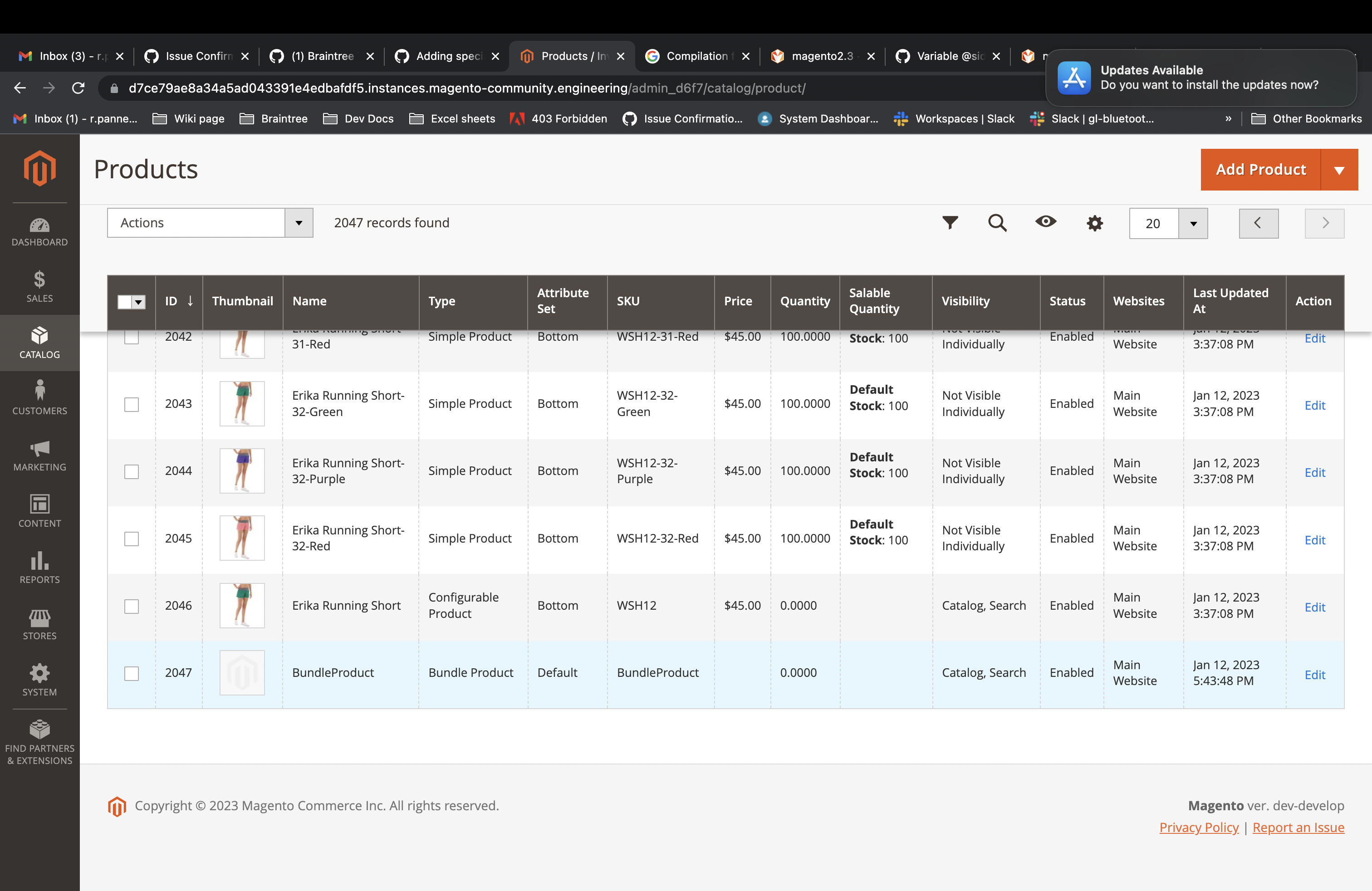 Adding special price to bundle product breaks admin catalog grid in Magento 2.4.5 · Issue #36731 ...