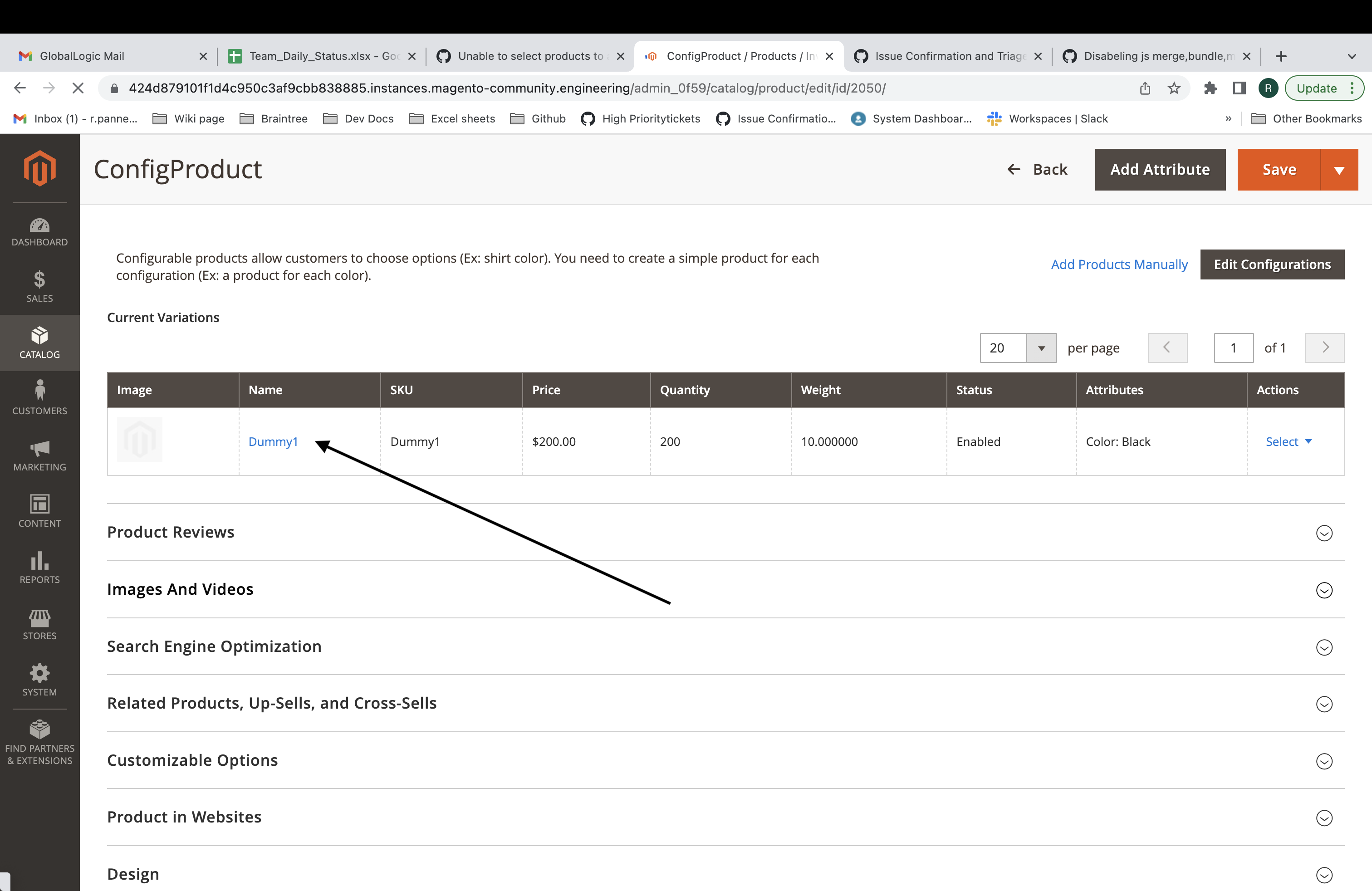 Unable to select products to associate with a configurable product · Issue #36014 · magento ...