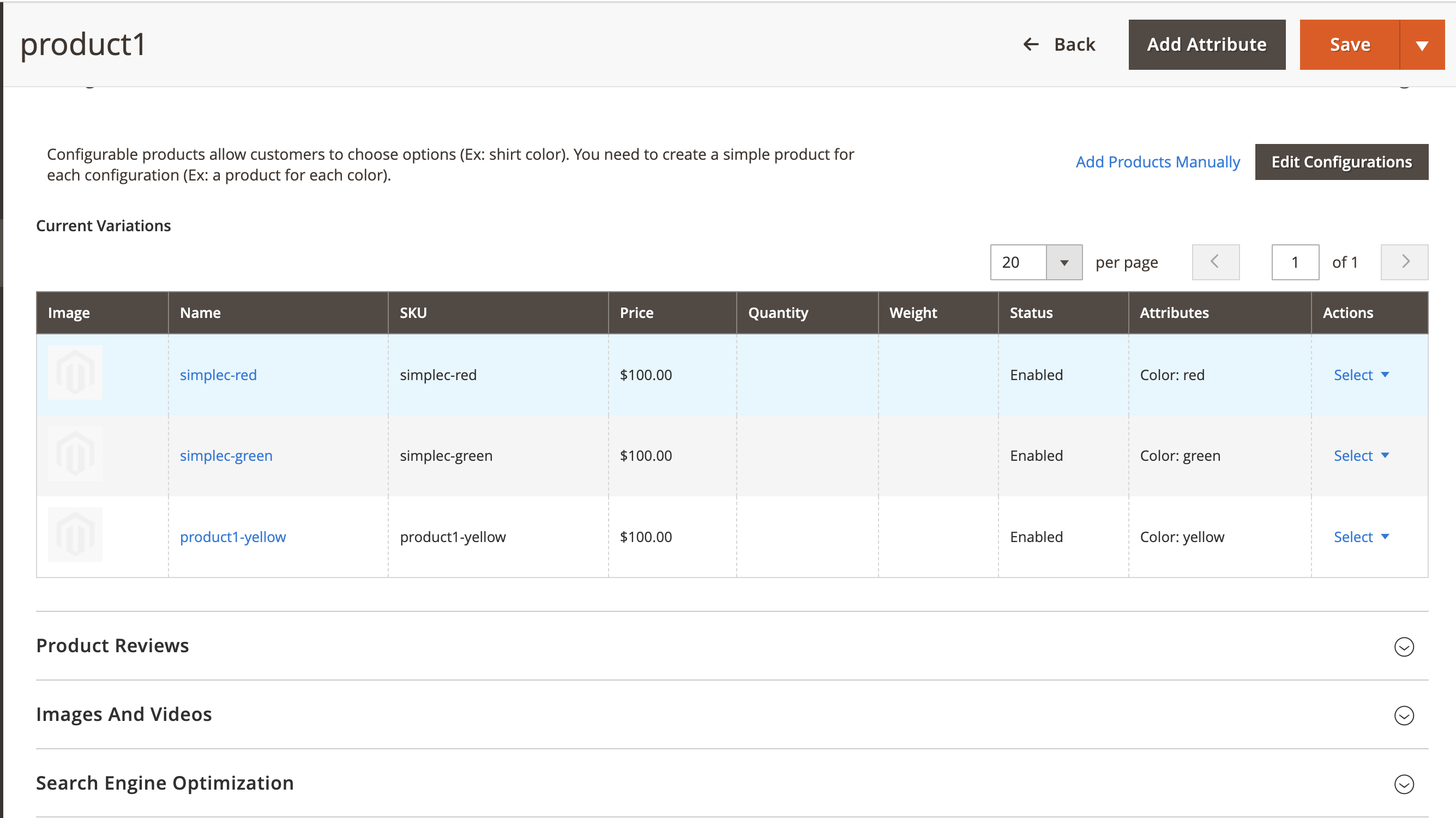 Unable to select products to associate with a configurable product · Issue #36014 · magento ...
