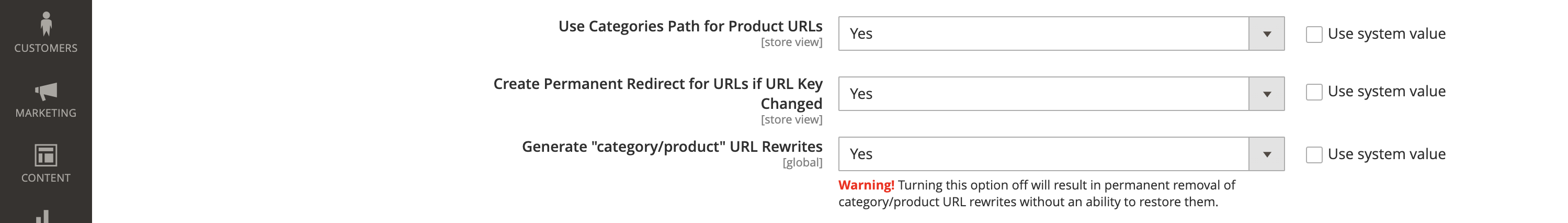 Moving a category to a new parent does not generate 301 redirects for product URLs · Issue ...
