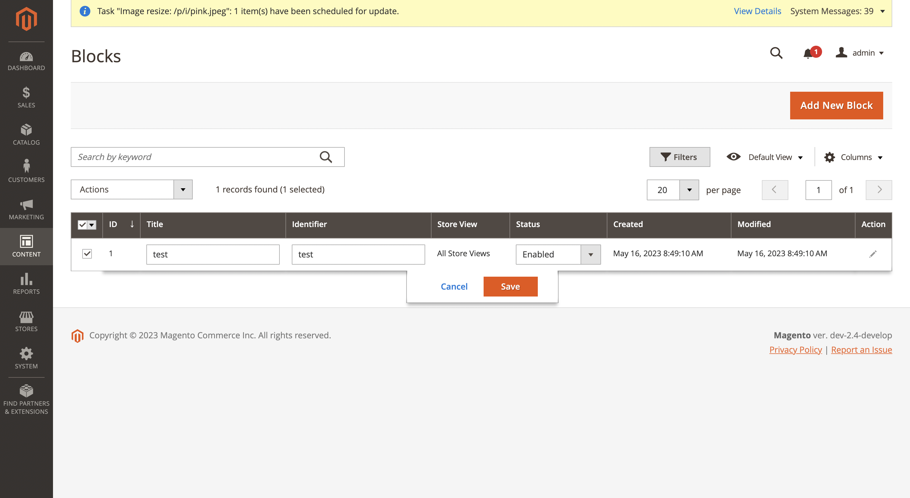 CMS Page InlineEdit not working sometimes when select to last column · Issue #37506 · magento ...