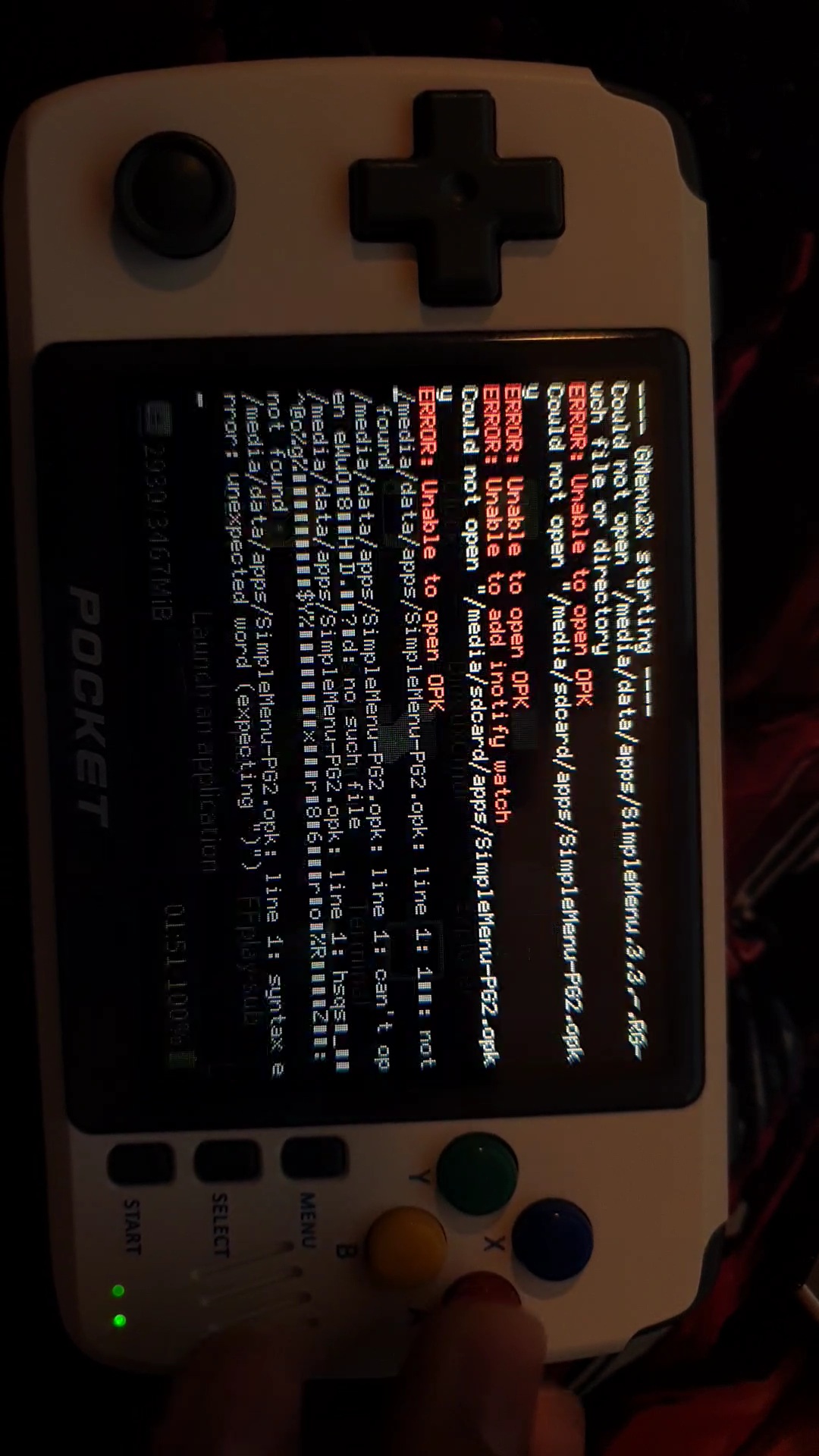Version 5.5 not working for PG2 · Issue #76 · fgl82/simplemenu · GitHub