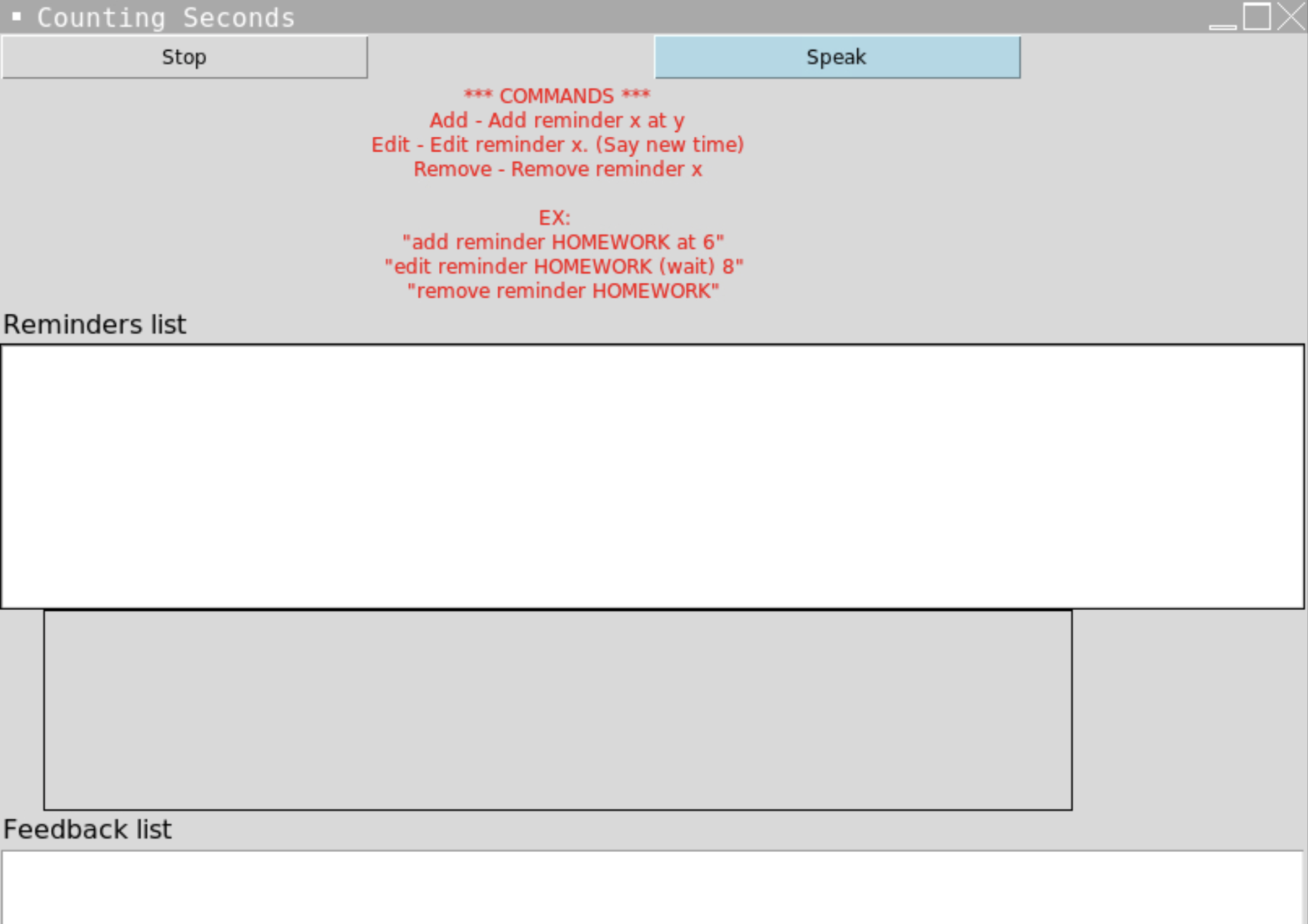 Github Abhati27voice Based Reminder App The Reminder Application Is A Voice Activated Tool 