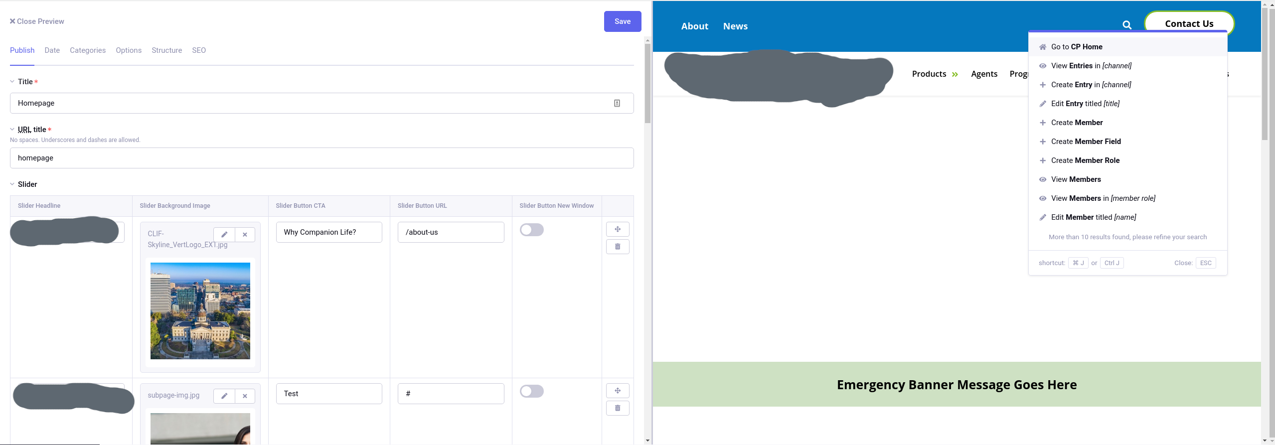 Jump Menu appears over Preview · Issue #1631 · ExpressionEngine/ExpressionEngine · GitHub