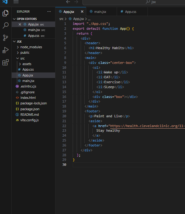 Task 4: JSX Semantics · Issue #4 · yogeshtakeo/BFD36_files · GitHub
