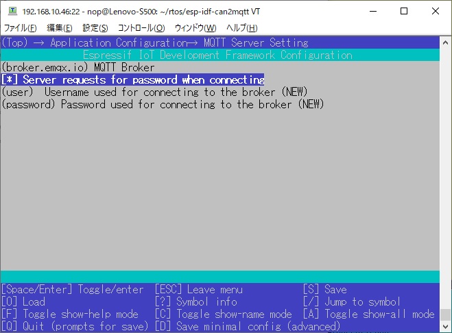 mqtt authentication · Issue #3 · nopnop2002/esp-idf-can2mqtt · GitHub