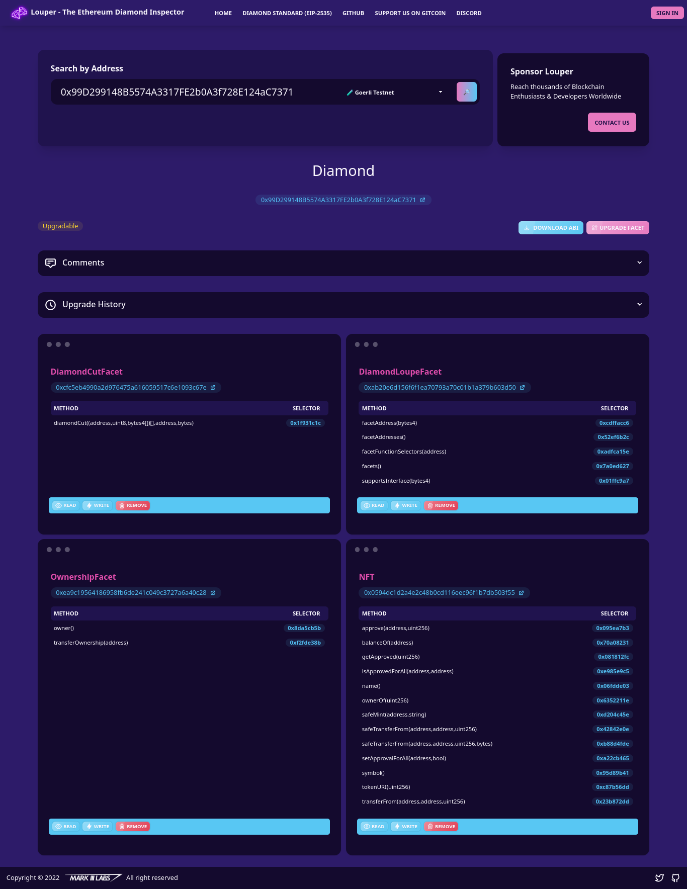 GitHub - Ultra-Tech-code/EIP2535-Bank-contract: a simple Upgradeable contract written in EIP2535 ...