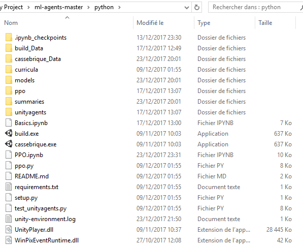 Unityenvironmentexception Couldnt Launch The 3dball Environment Provided Filename Does Not