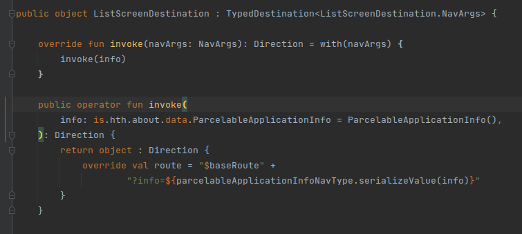 Generated destination arguments fail to escape kotlin keywords in ...