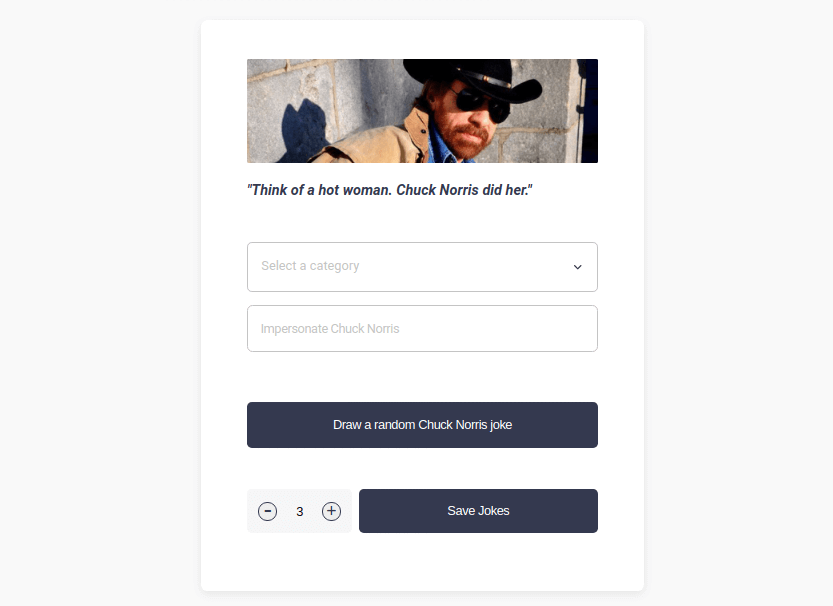 GitHub - lightme-fan/Chuck-Norris-random-joke-react-typescript: This is a web app that displays ...