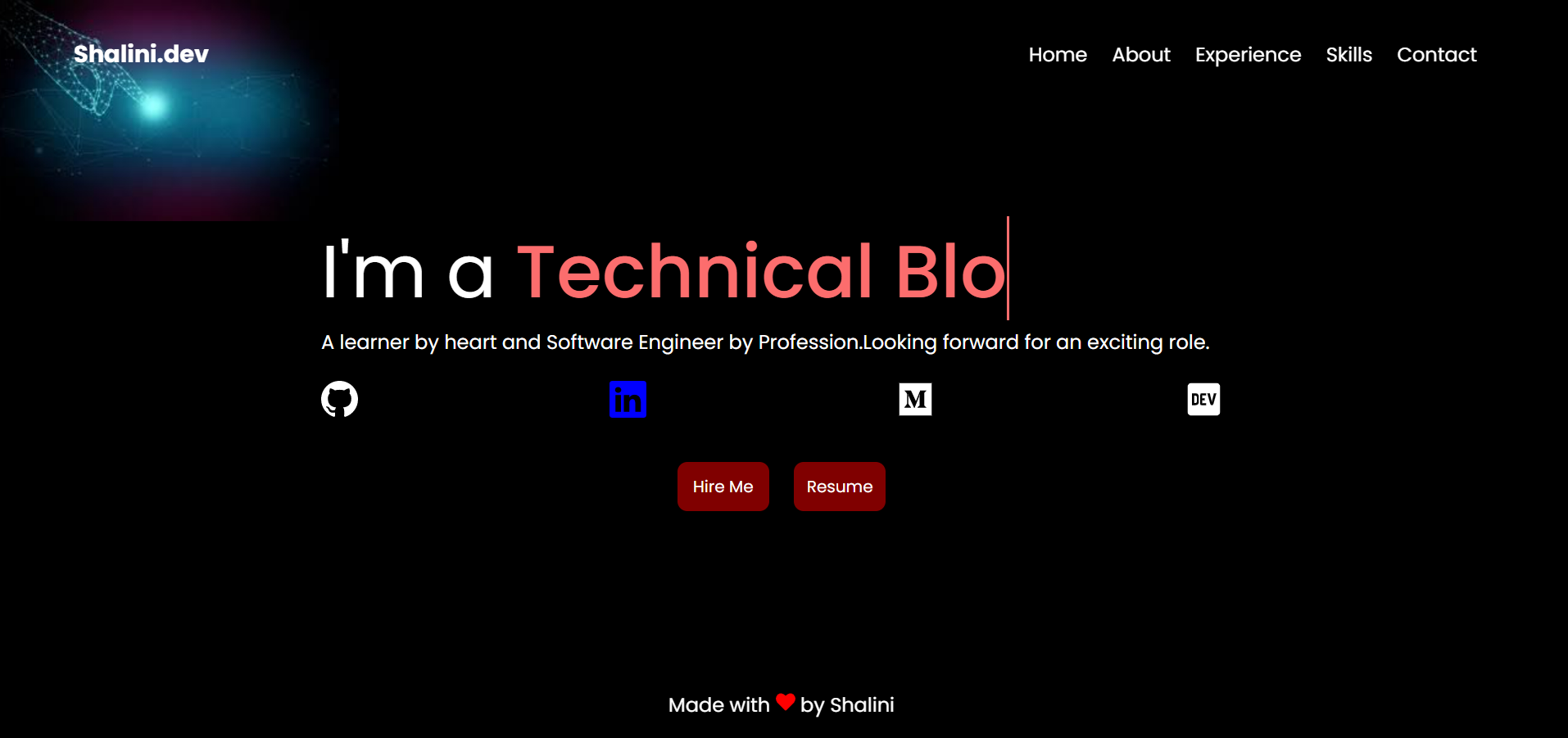 GitHub - shalini47ch/Portfolio