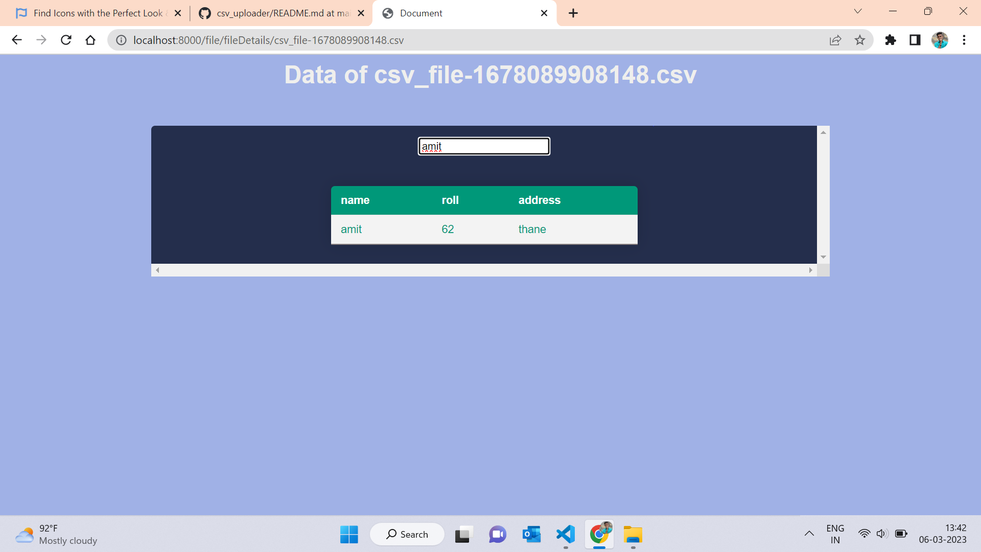 GitHub - yadavamitk221/csv_uploader: You can upload a csv file and this website will convert it ...