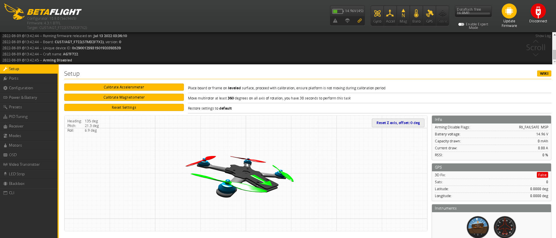 No configuration received within 10 seconds, communication failed · iNavFlight inav · Discussion ...