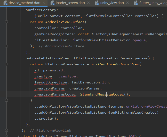 Error · Issue 264 · Juicycleffflutter Unity View Widget · Github 