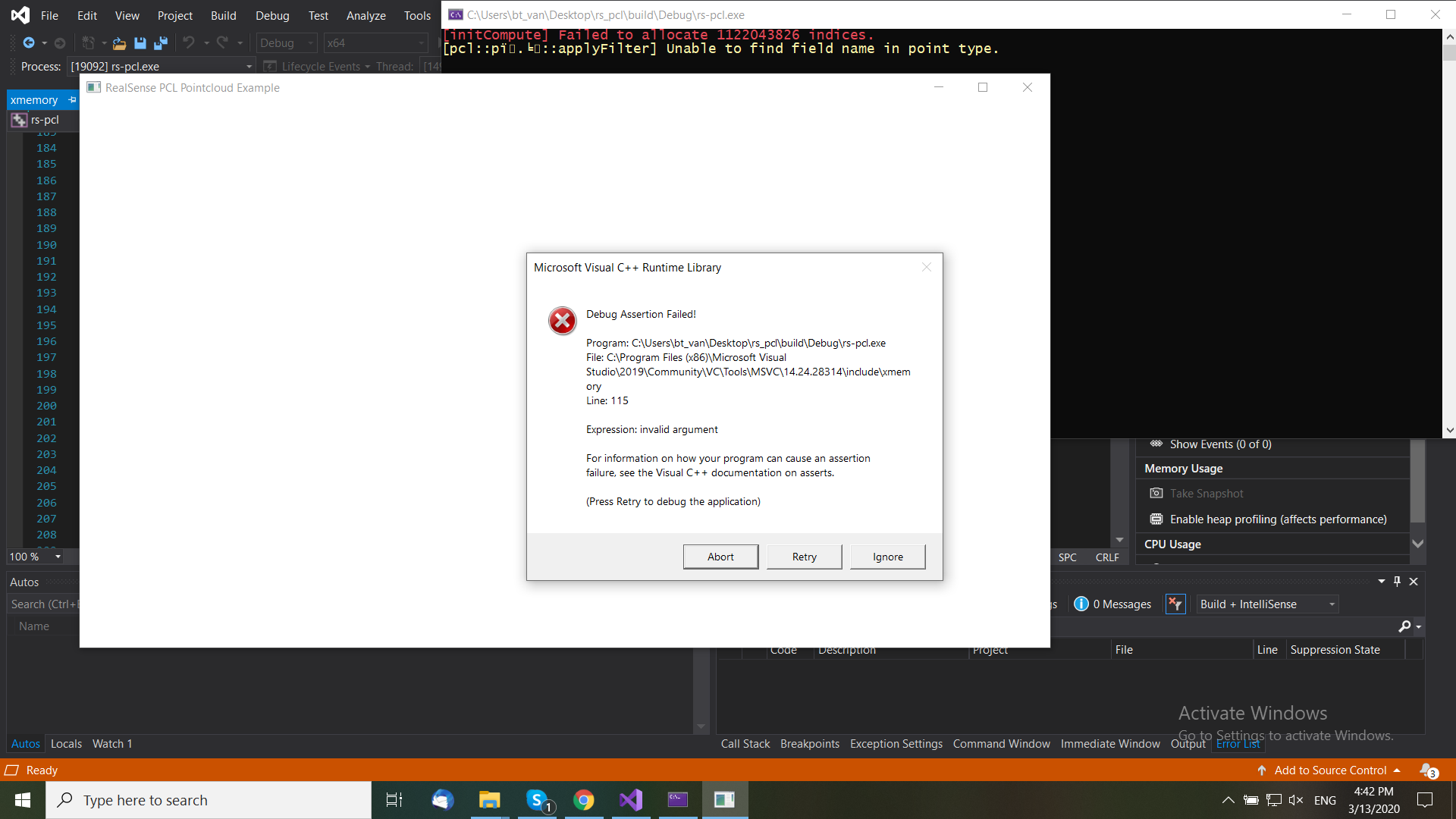 [rs-pcl example ] I get an error when building the rs-pcl example · Issue #3746 ...