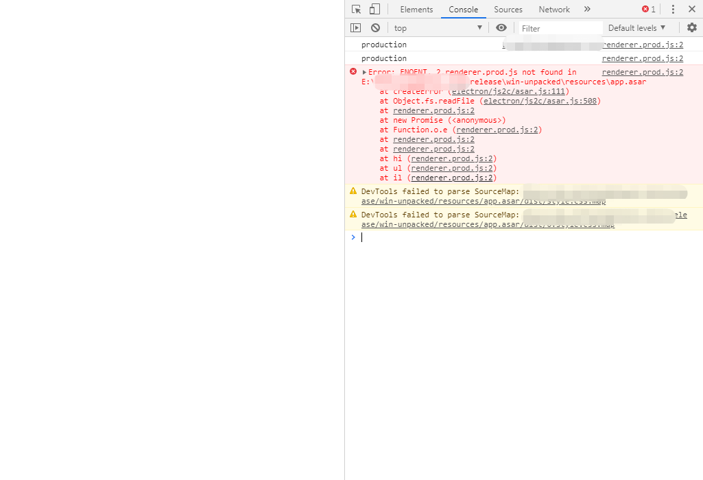 Nodeintegration True An Error Is Reported After Packing · Issue 2839 